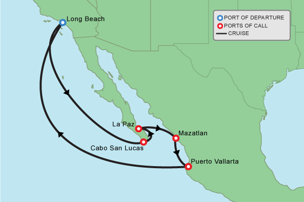 Port Cabo San Lucas Mexico Map The Exciting City Of Cabo San Lucas